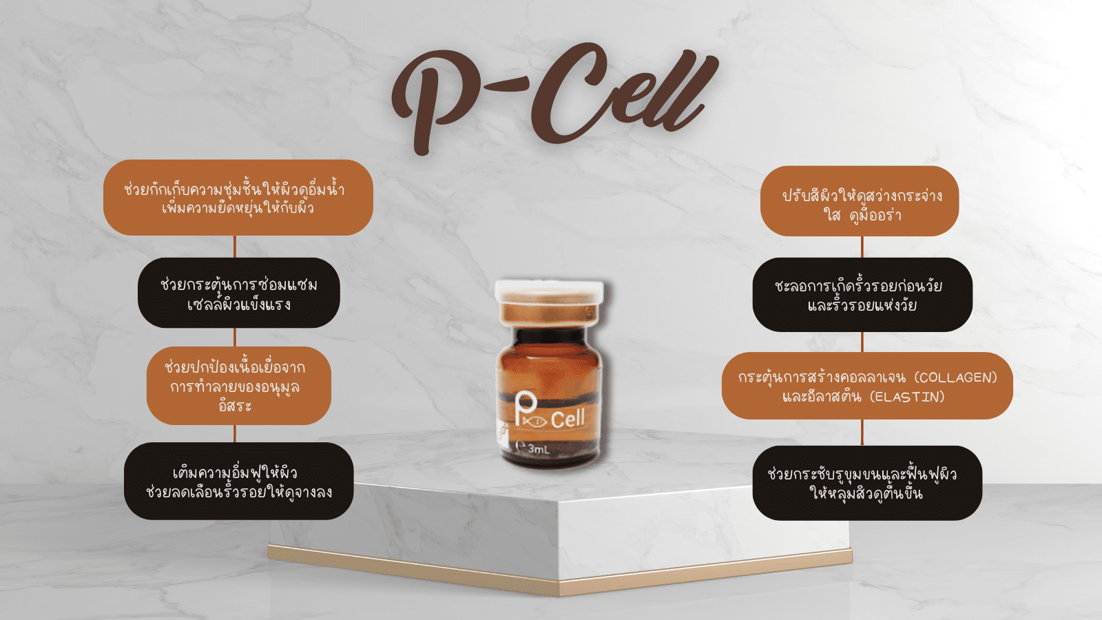 ฉีด P-Cell DNA ปลาแซลมอน ดีไหม ? ช่วยเรื่องอะไรบ้าง